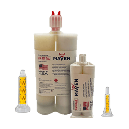 Maven Epoxy EA 505 GEL - Fast Set 5-Min Epoxy-Thick Gel (Thixotropic ...