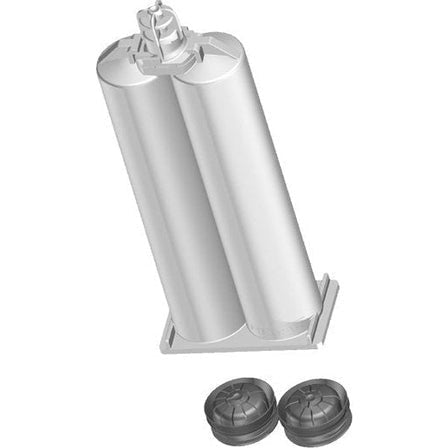 MixPac 50ml Empty 1:1 Ratio 2-Part Cartridges with sealing cap & pisto ...