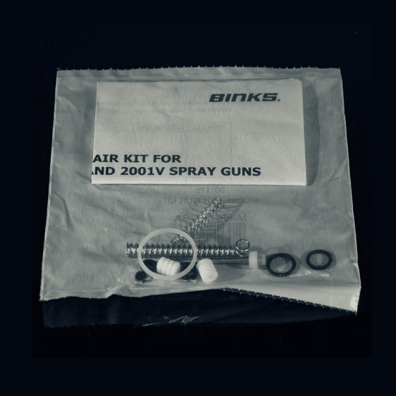 Binks QUA01533 QA Pk Repair Kit 6-229 For 2100 Binks Spray Gun ...