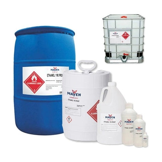 Ethyl Alcohol 190 Proof 95% Denatured – Perigee Direct