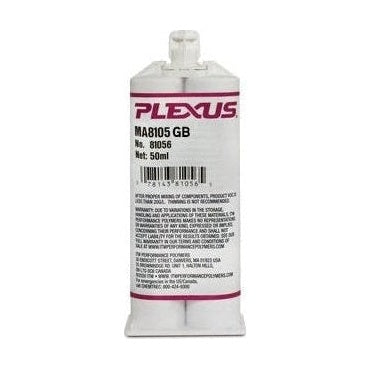 PLEXUS MA8105 GB - Metal, Nylon, and Plastics MMA Glue Fast 5-Min Set ...
