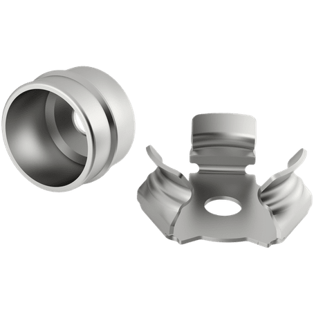 FAST-CON Removable Fastener Sets - Male & Female Parts, Stainless Stee ...