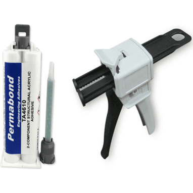 Permabond TA4610 Polyolefin & Rubber Bonder Thick Gel 12-15 min Acryli ...
