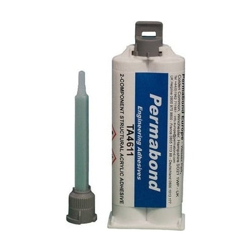 Permabond TA4611 Polyolefin & Rubber Bonder Thin Viscosity 10-16 min A ...