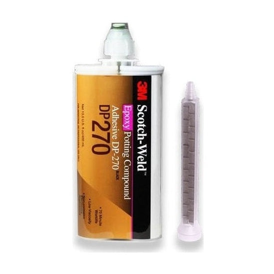 3M ScotchWeld DP270 Black 60-Minute Electric & Thermal Resistant Epoxy ...
