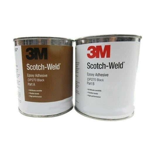 3M ScotchWeld DP270 Black 60-Minute Electric & Thermal Resistant Epoxy ...