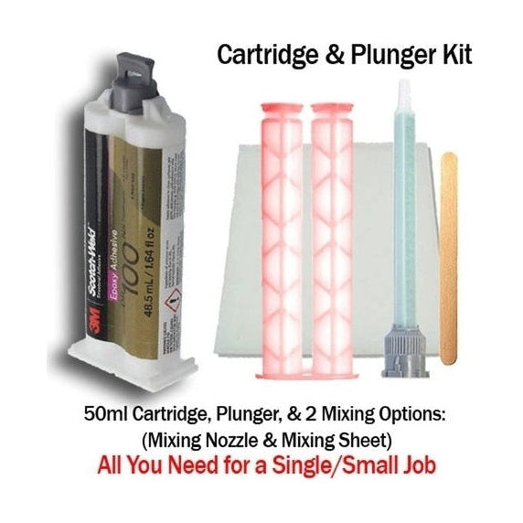 3M Scotch-Weld DP100NS Translucent - 5 Minute Flexible Non-Sag Fast Se ...