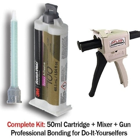 3M Scotch-Weld DP100NS Translucent - 5 Minute Flexible Non-Sag Fast Se ...