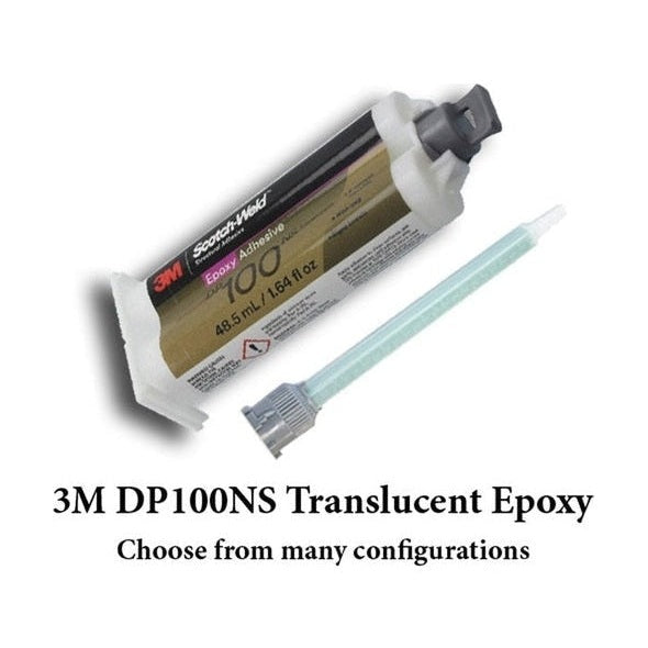 3M Scotch-Weld DP100NS Translucent - 5 Minute Flexible Non-Sag Fast Se ...