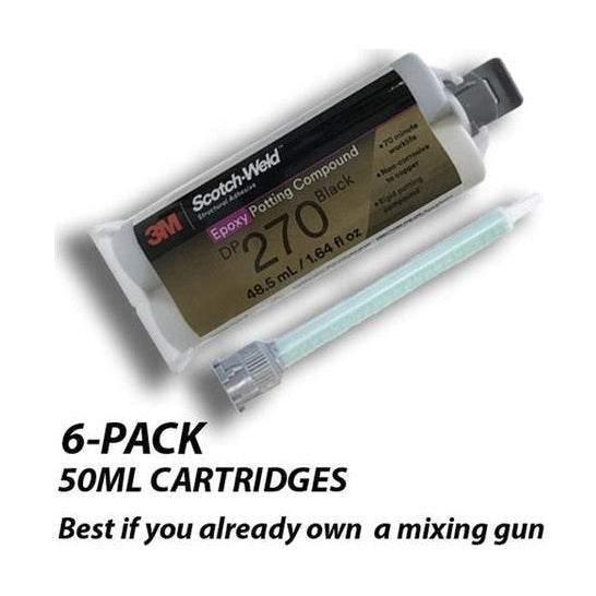 3M ScotchWeld DP270 Black 60-Minute Electric & Thermal Resistant Epoxy ...