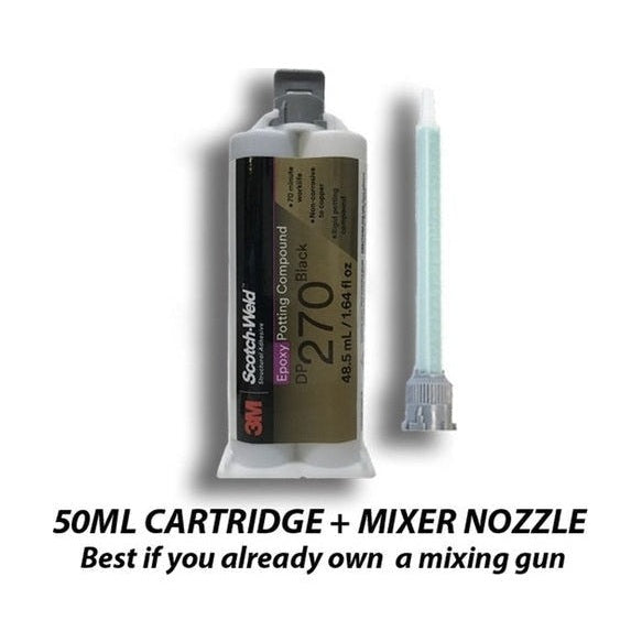 3M ScotchWeld DP270 Black 60-Minute Electric & Thermal Resistant Epoxy ...