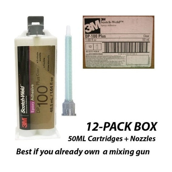 3M Scotch-Weld DP100 Plus Clear - 4 Minute Flexible Fast Set Epoxy ...