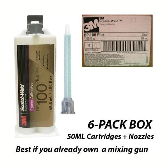 3M Scotch-Weld DP100 Plus Clear - 4 Minute Flexible Fast Set Epoxy ...