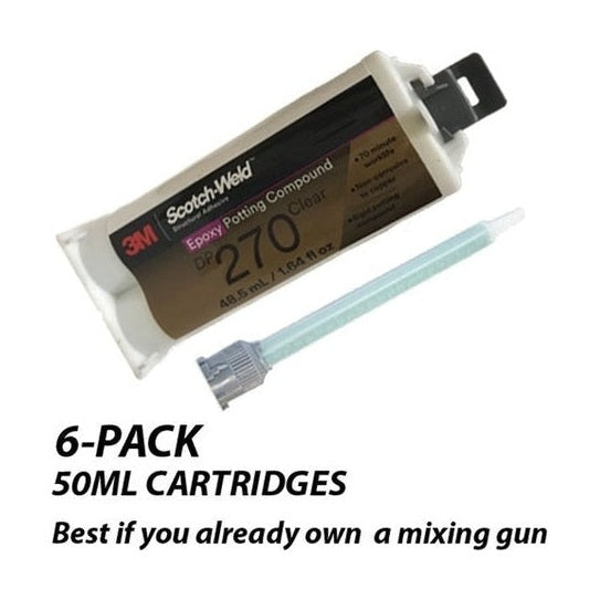 3M ScotchWeld DP270 Clear 60-Minute Electric&Thermal Resistant Epoxy ...