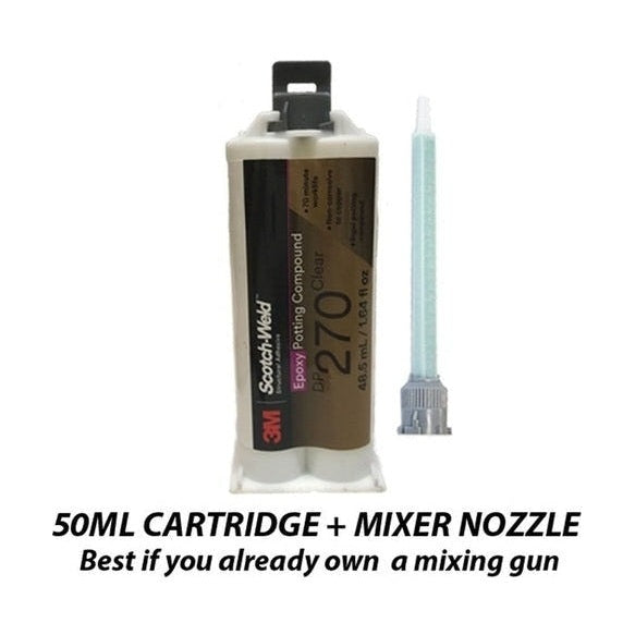 3M ScotchWeld DP270 Clear 60-Minute Electric&Thermal Resistant Epoxy ...