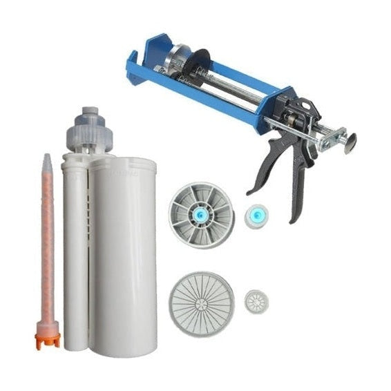 MixPac 10:1 F-System 250ml with Pistons and Sealing Cap (PBT plastic g ...