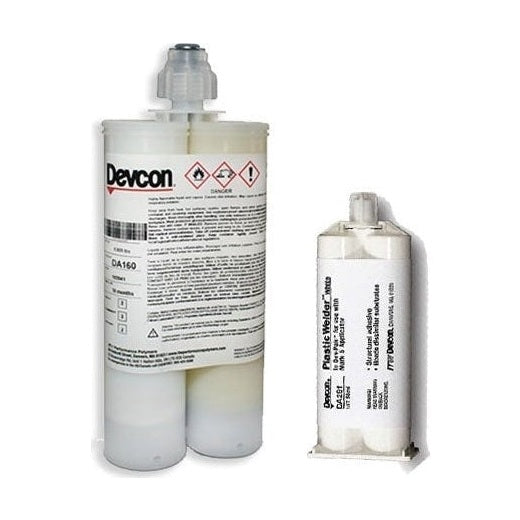 Devcon Plastic Welder White DA291 (50ml) & DA160 (400ml) - High-Streng ...