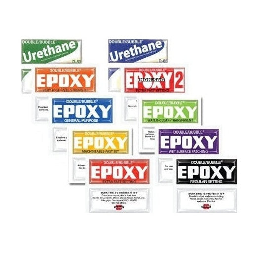 Hardman Double Bubble Epoxy & Urethane - Variety Packs/Multi Packs ...