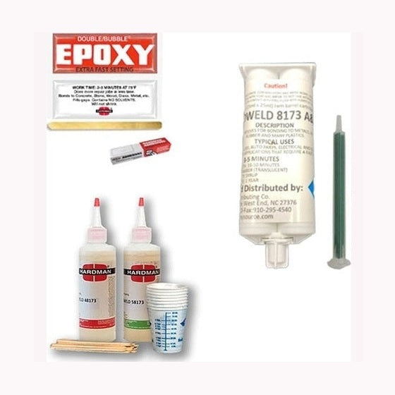 Hardman Double Bubble Red 04001 Extra-Fast Setting Epoxy (aka Epoweld ...