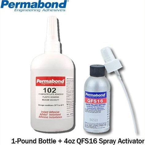 Permabond 102 Instant Adhesive-Medium Viscosity CA Super Glue, Great f – Perigee Direct
