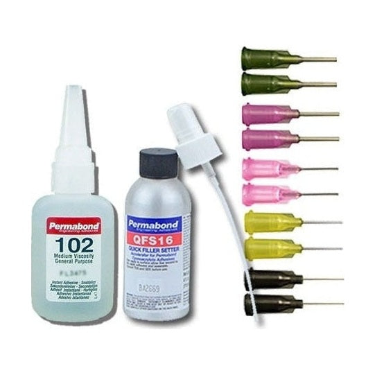 Permabond 102 Instant Adhesive-Medium Viscosity CA Super Glue, Great f ...