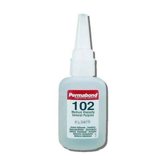 Permabond 102 Instant Adhesive-Medium Viscosity CA Super Glue, Great f ...