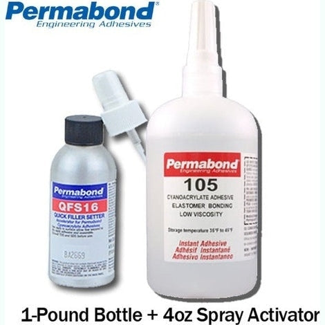 Permabond 105 Instant Adhesive-for Difficult Plastics & Rubbers (like ...