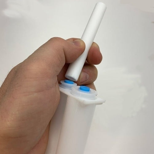 MixPac 50ml Empty 10:1 Ratio 2-Part B-System Cartridges with sealing c ...