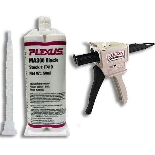 Plexus MA300 Black All Purpose High Strength 5-minute MMA Adhesive (IT – Perigee Direct
