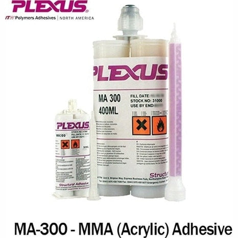 Plexus MA300 All Purpose High Strength 5-minute MMA Adhesive (30500, 3 – Perigee Direct
