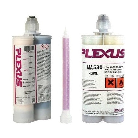 Plexus MA530 (53000 Gray & 53500 White) Non-Sag Gel, 30-Minute MMA Adh – Perigee Direct