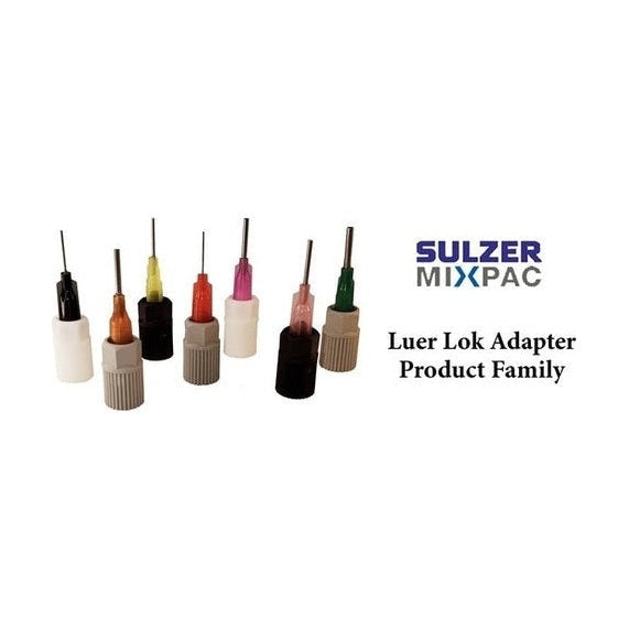 Luer Lok Adapter Tips for Mixing Nozzles-Black-Fits 10 MM OD Nozzle Ti ...