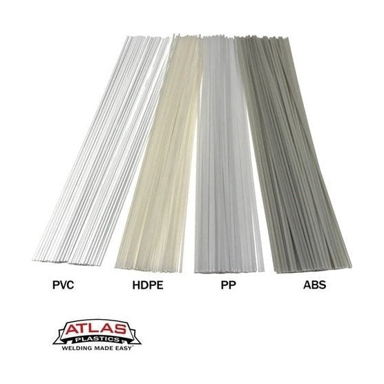 Variety Packs - Plastic Welding Rods & Coils - Natural Colors (PVC HDP ...