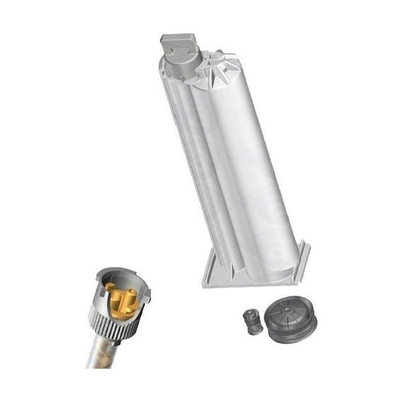 MixPac 50ml Empty 10:1 Ratio 2-Part B-System Cartridges with sealing c ...