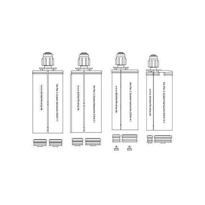 MedMix (Sulzer) MGQ-08-24T - Quadro Square 24-element Integrated-Nut L ...