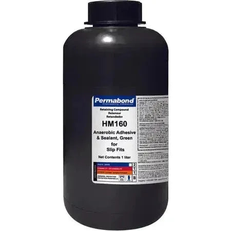 PERMABOND HM160 ANAEROBIC RETAINING COMPOUND ADHESIVE GREEN BOTTLE ...