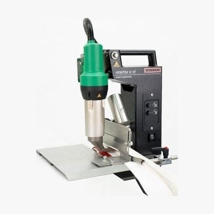 Leister HEMTEK K-ST Stationary Welder, includes tooling to enable Kede ...