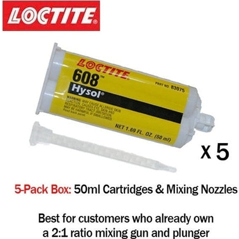 Loctite EA (Hysol) 608 Fast Setting 5-minute Crystal Clear General Pur ...