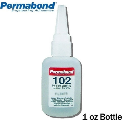 Permabond 102 Instant Adhesive-Medium Viscosity CA Super Glue, Great f – Perigee Direct