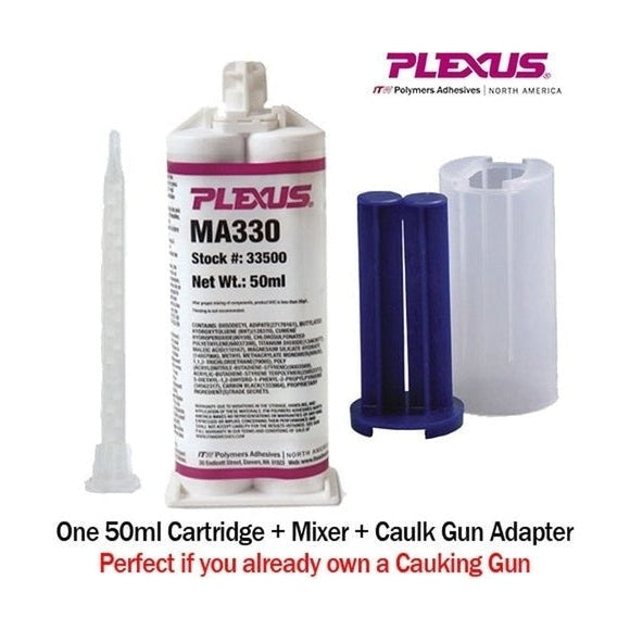 Plexus MA330 (33500) MMA Non-Sag Gel Adhesive for Plastics Metals & Co ...