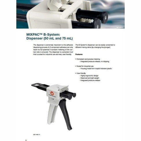 MixPac DMA50 Dispenser for 50ml Epoxy & Adhesives - Configurable for a – Perigee Direct